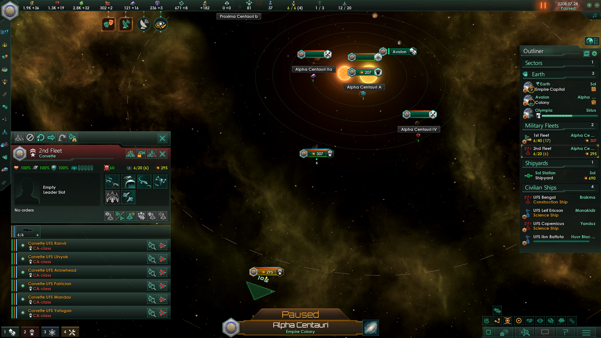 Confirmed - Stellaris - Fleets lose their follow orders after jumping [v3.8.1][cdec] | Paradox ...